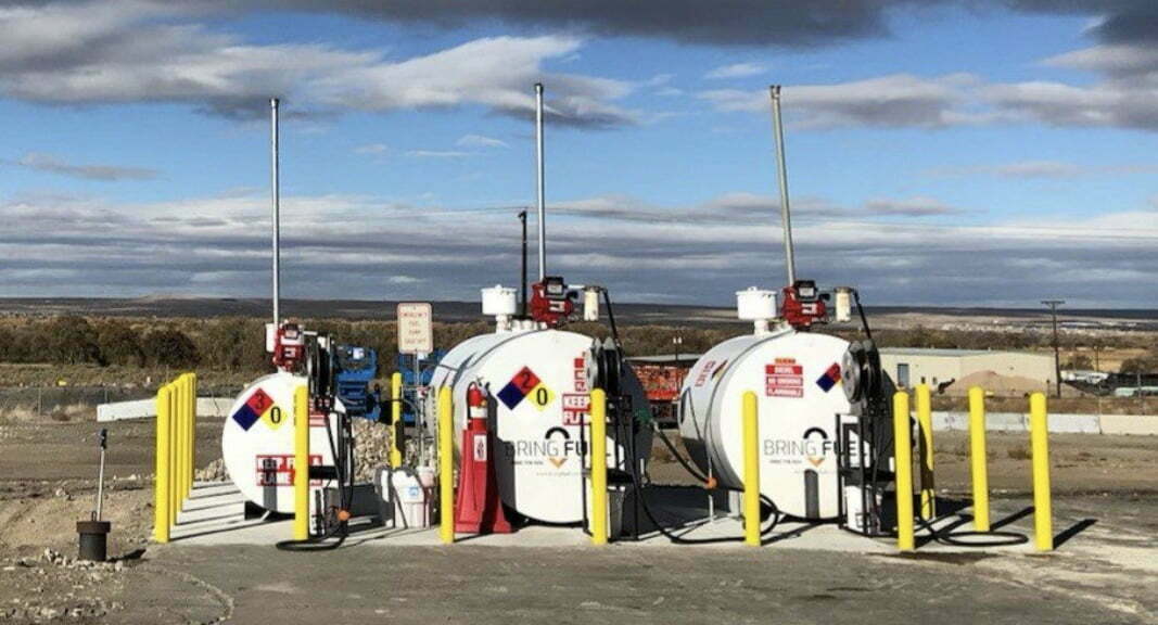 Fuel Island Construction - BringFuel